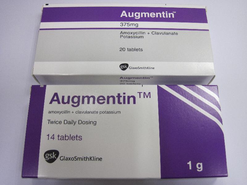 Re introduction Of Augmentin Tablets 375mg And 1g In Local Market